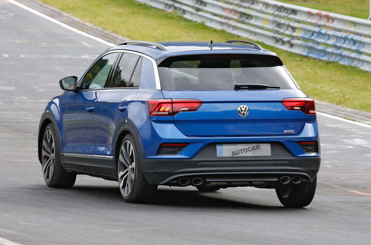 Volkswagen T-Roc R: First official image released of 296bhp SUV | Autocar