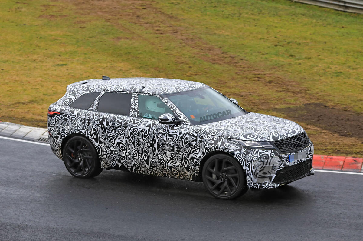 542bhp Velar SVR to be quickest Range Rover yet | Autocar