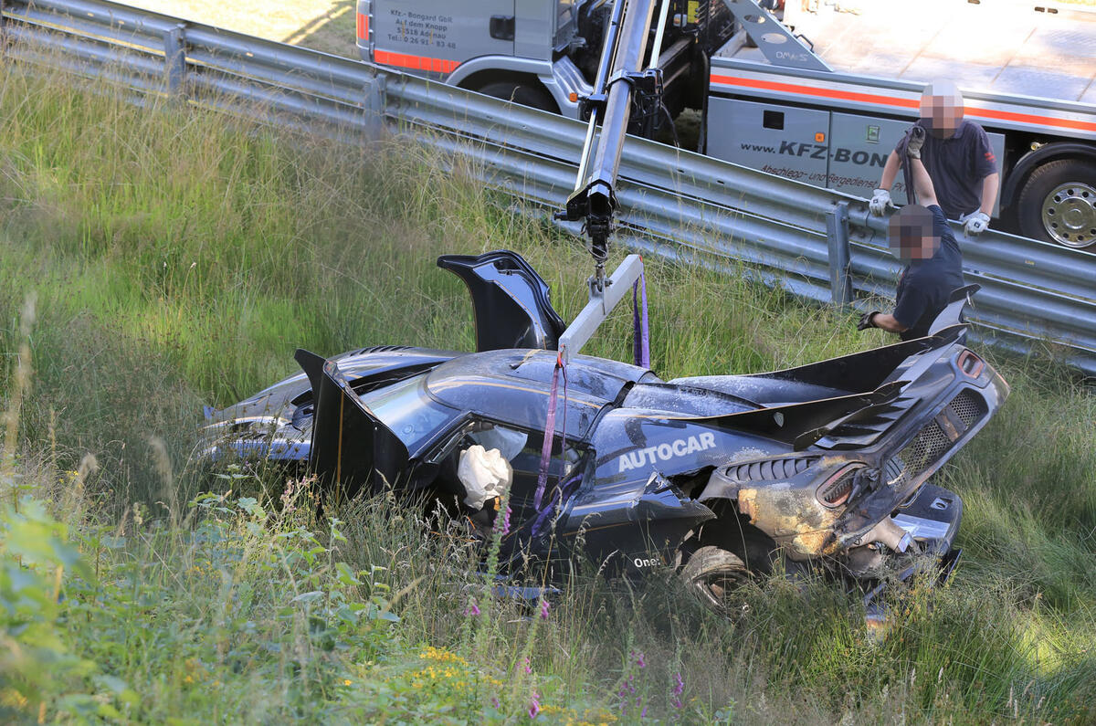 Koenigsegg One:1 Nürburgring crash car will go for record again | Autocar