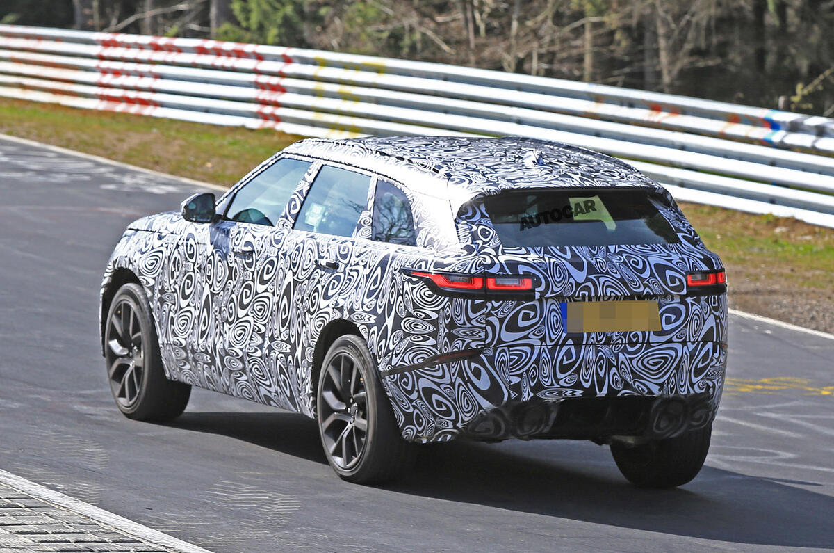542bhp Velar SVR to be quickest Range Rover yet | Autocar