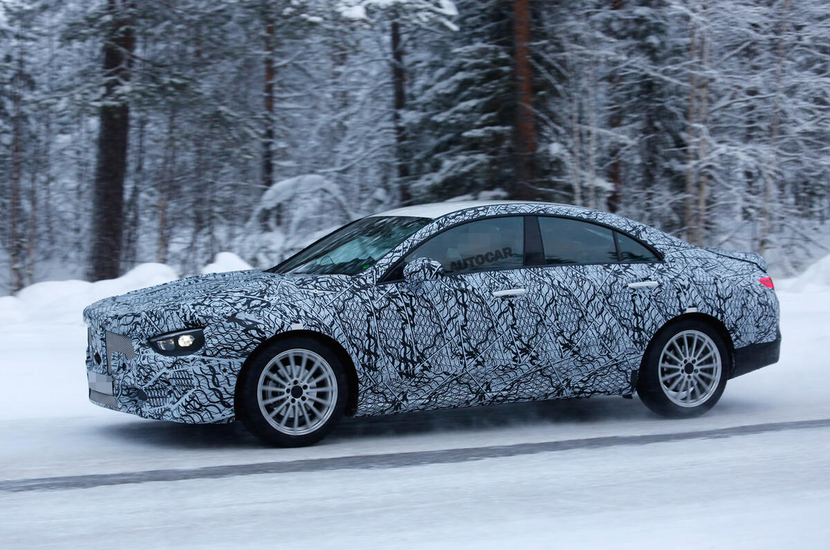 2019 Mercedes-Benz CLA: first pictures of next-gen liftback | Autocar