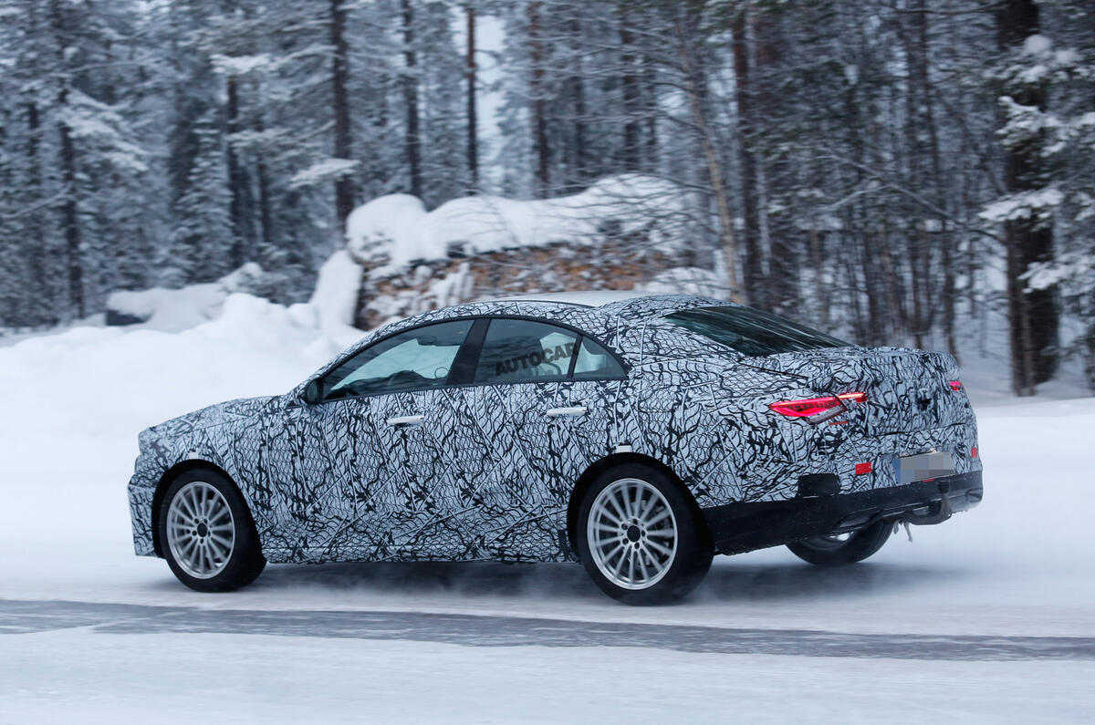2019 Mercedes-Benz CLA: first pictures of next-gen liftback | Autocar