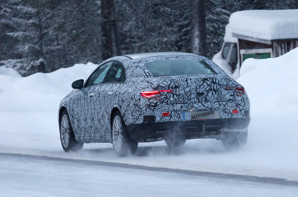 2019 Mercedes-Benz CLA: first pictures of next-gen liftback | Autocar