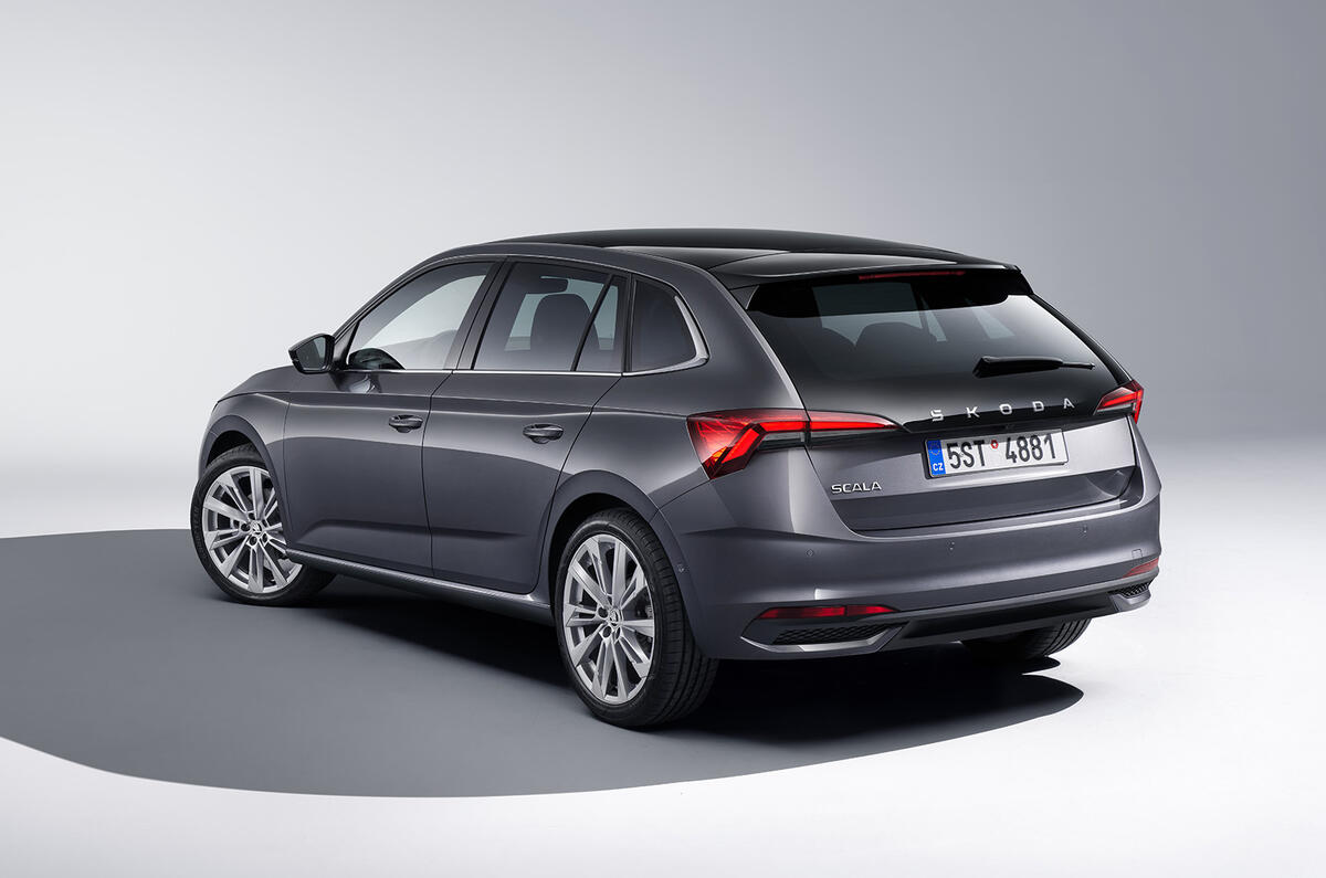 New Skoda Scala priced from £22,096 with updated tech and styling | Autocar