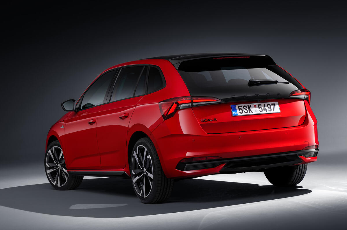New Skoda Scala priced from £22,096 with updated tech and styling | Autocar