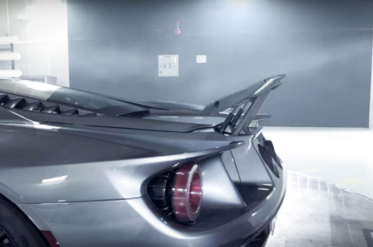 Video: Ford GT active aerodynamics demonstrated in wind tunnel | Autocar