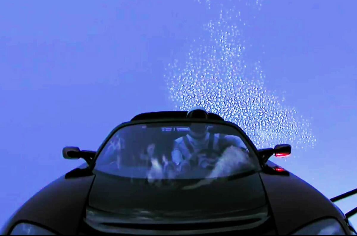SpaceX Falcon Heavy rocket en route to Mars with Tesla Roadster | Autocar