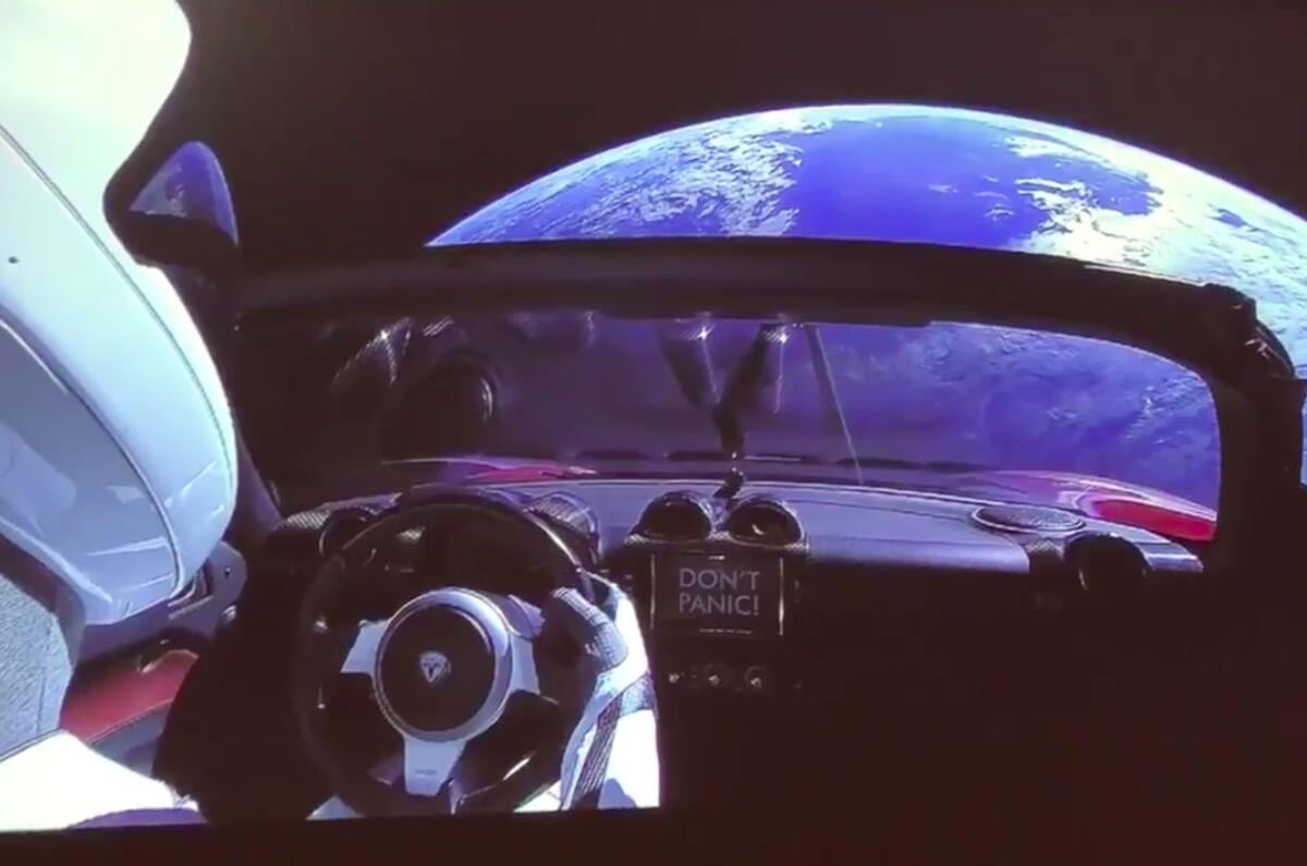 SpaceX Falcon Heavy rocket en route to Mars with Tesla Roadster | Autocar