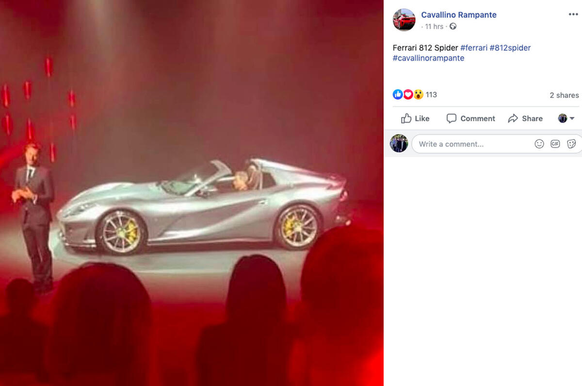 Images of two new Ferrari drop-tops leak online | Autocar