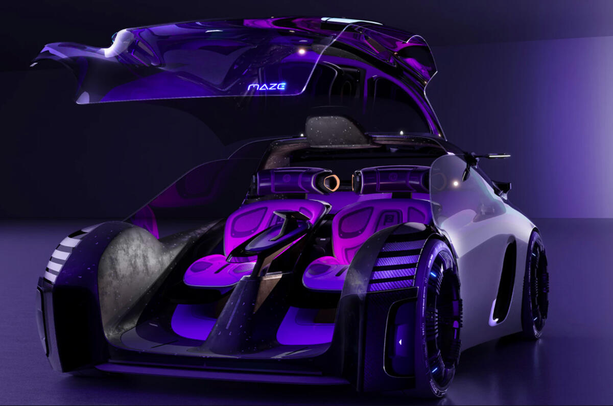 MG Maze concept is radical city EV inspired by videogames | Autocar