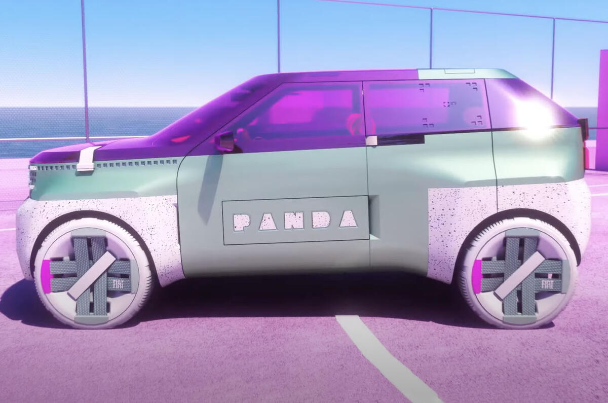 Electric Fiat Panda previewed as one of five shock new concepts | Autocar