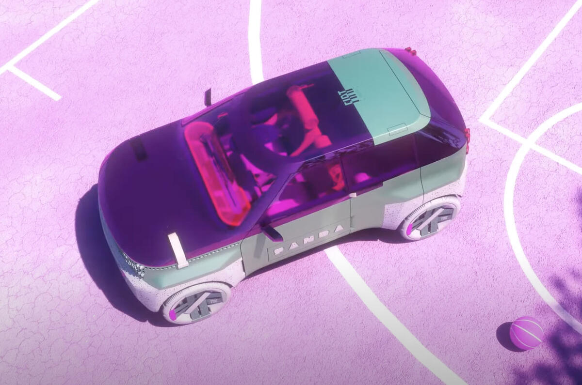 Electric Fiat Panda previewed as one of five shock new concepts | Autocar