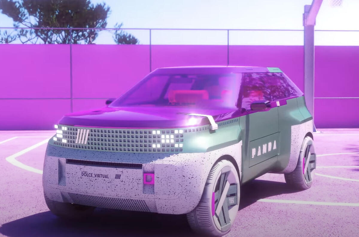 Electric Fiat Panda previewed as one of five shock new concepts | Autocar