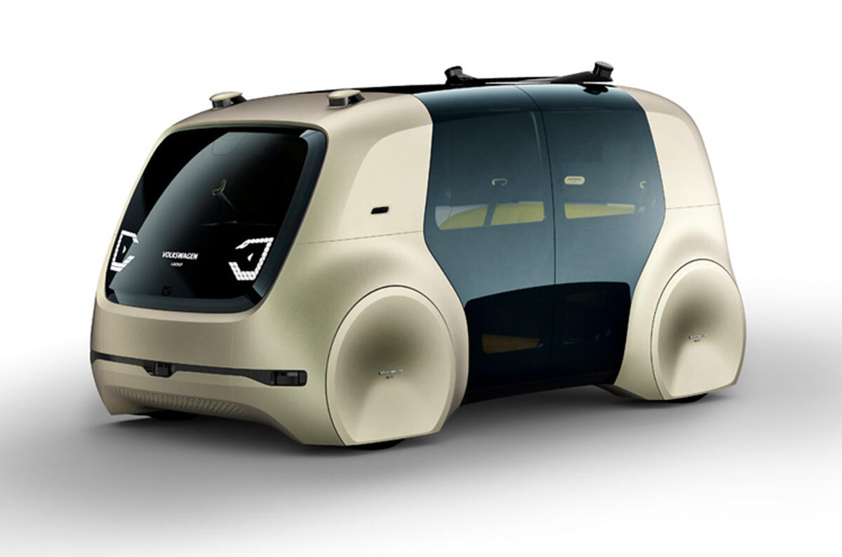 Volkswagen Sedric concept previews self-driving pod-like vehicle | Autocar