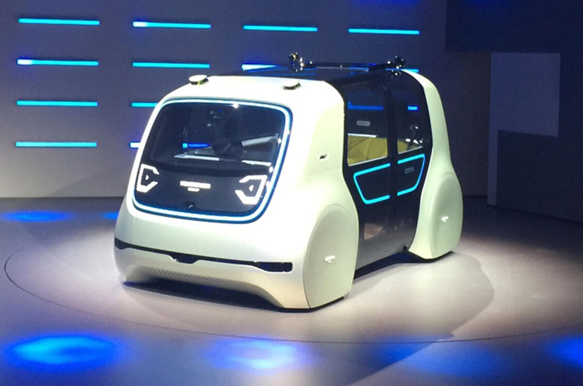 Volkswagen Sedric concept previews self-driving pod-like vehicle | Autocar