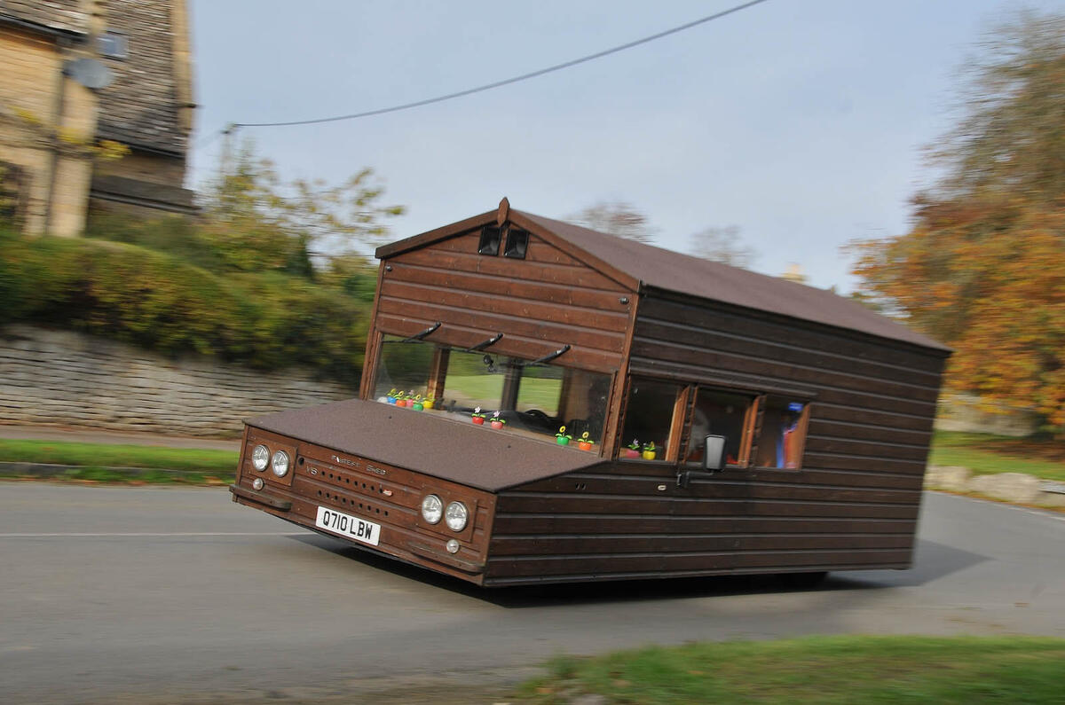 The world's fastest shed breaks speed record | Autocar