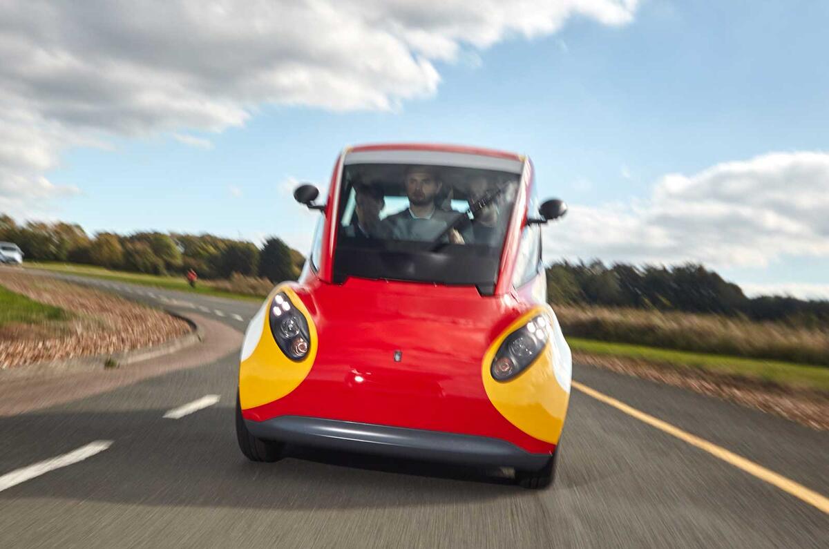 Gordon Murray's Shell Concept Car driven | Autocar