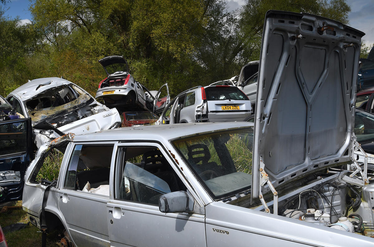 The scrap man keeping ageing Volvos alive | Autocar