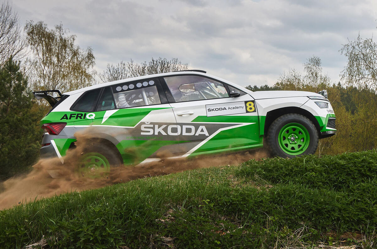 Skoda Afriq is one-off, Kamiq-based Dakar weapon | Autocar