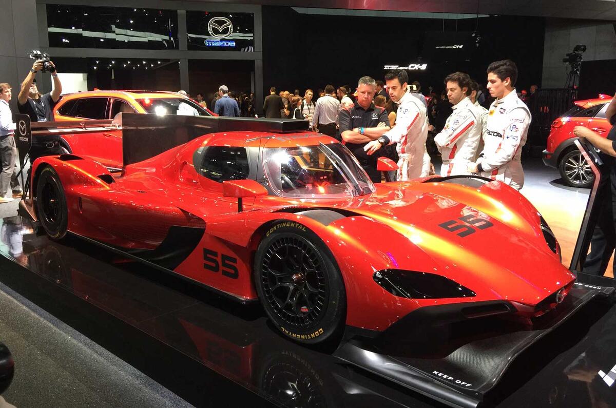 Mazda RT24-P 600bhp prototype racer revealed in LA | Autocar