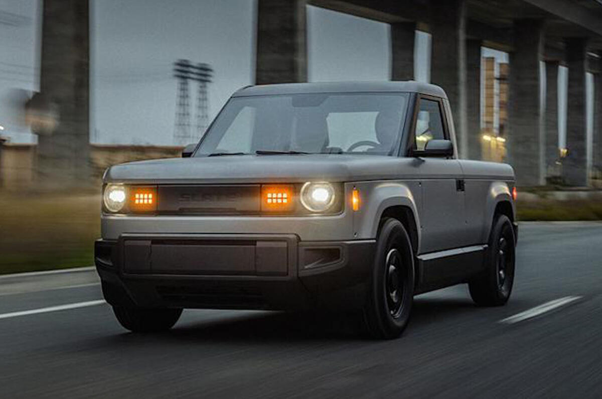 Amazon-backed Slate reveals bare-bones £20k EV pick-up for US | Autocar