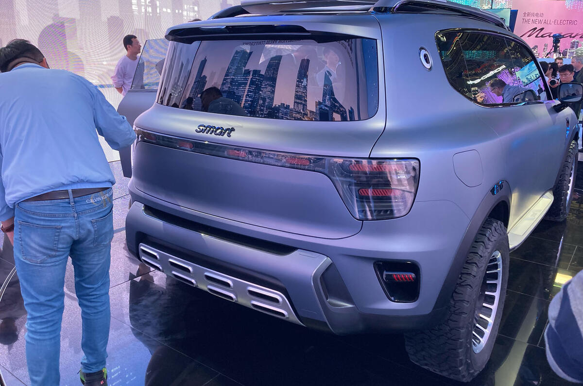 Smart #5 concept previews rapid-charging electric 4x4 | Autocar