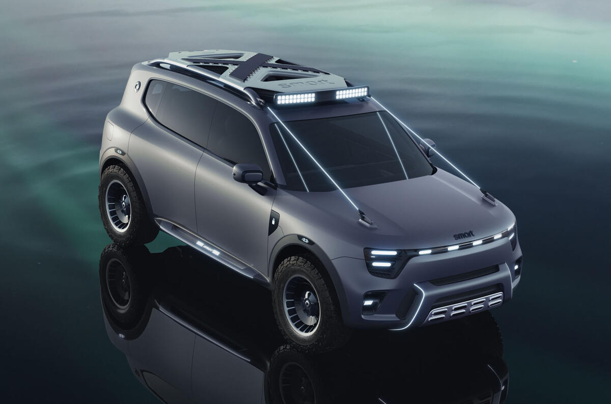 Smart #5 concept previews rapid-charging electric 4x4 | Autocar