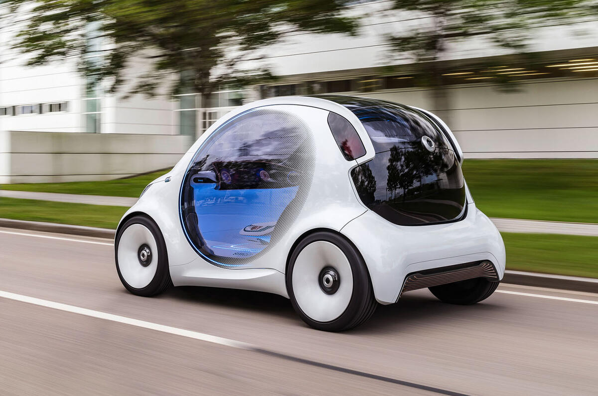 Smart Vision EQ makes public debut as 'electric city car of future ...