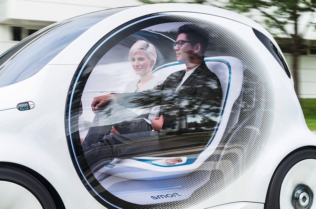 Smart Vision EQ makes public debut as 'electric city car of future ...
