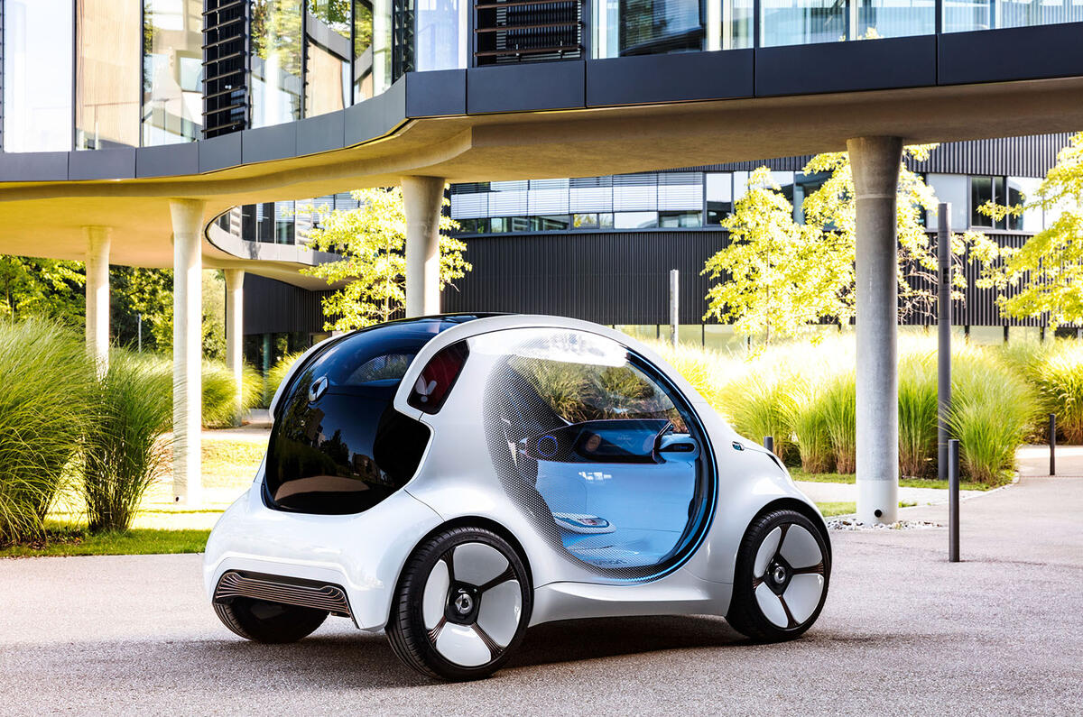 Smart Vision EQ makes public debut as 'electric city car of future ...