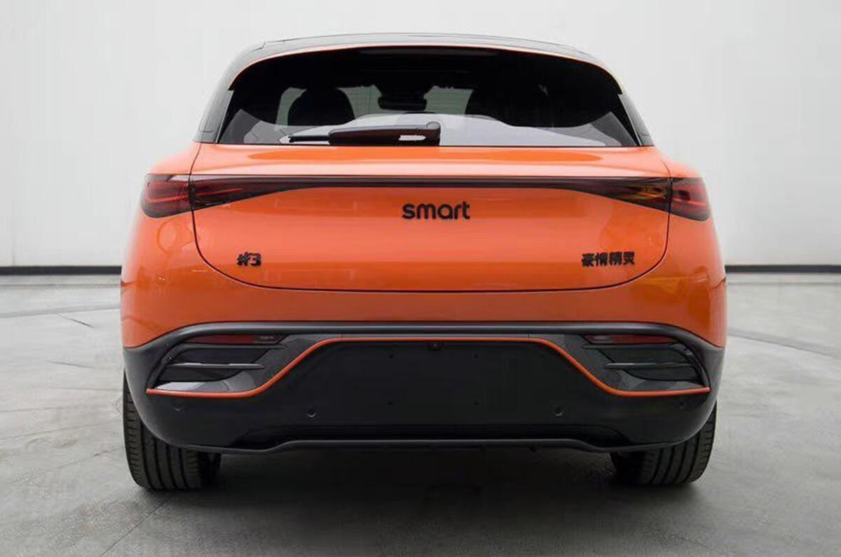 Smart #3: firm’s largest model yet rivals Volkswagen ID 5 | Autocar