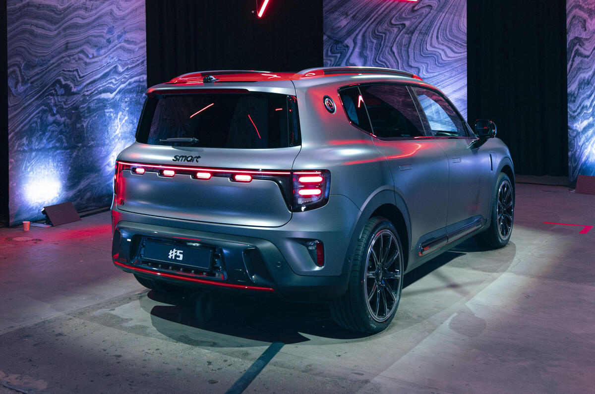 Smart #5 Brabus is 637bhp SUV with Range Rover Sport SV pace | Autocar