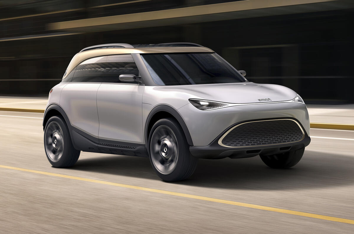 New Smart #1 electric crossover confirmed for 2022 launch | Autocar