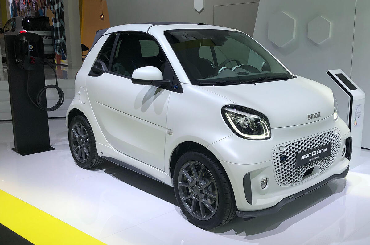 New Smart Fortwo EQ and Forfour EQ priced from £16,850 | Autocar