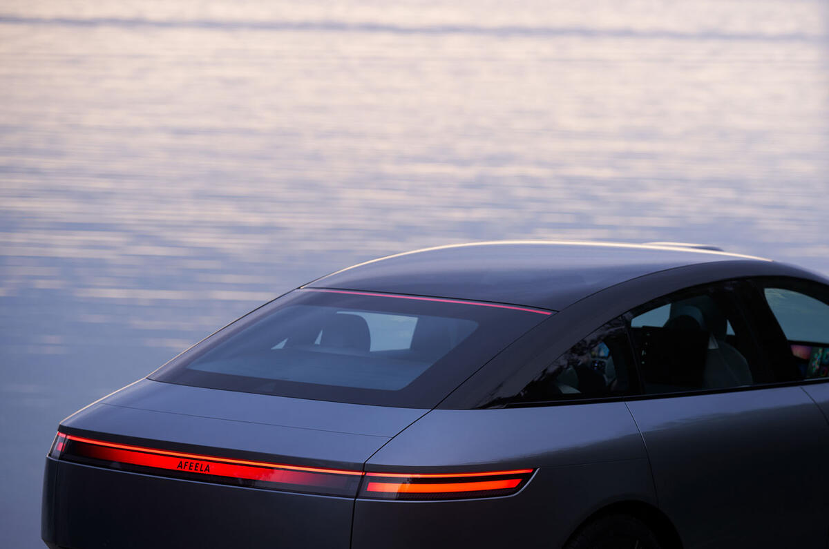 Sony and Honda reveal Afeela electric saloon for 2026 | Autocar