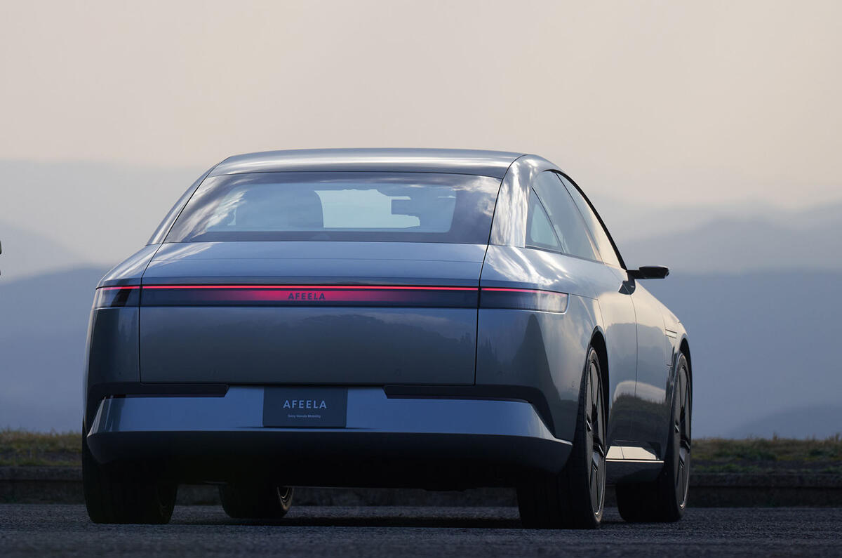 Sony and Honda reveal Afeela electric saloon for 2026 | Autocar