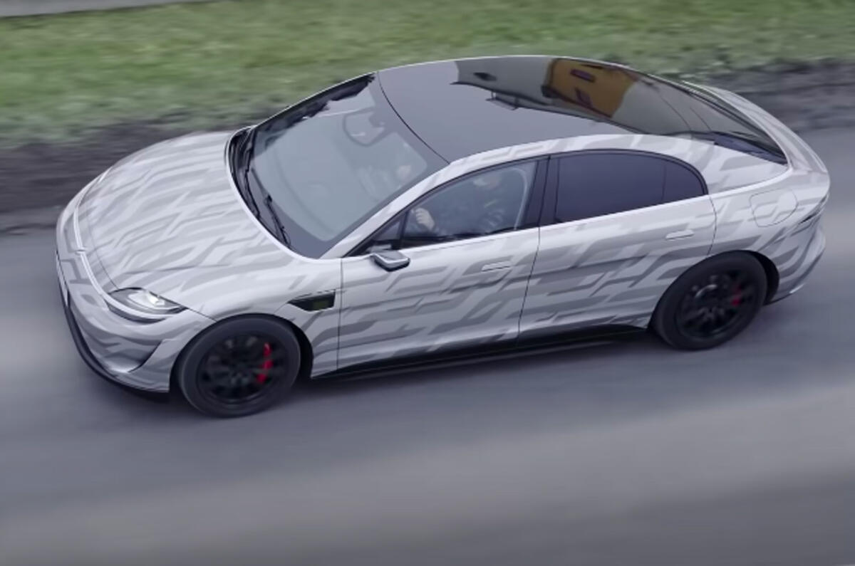 Sony Vision-S concept car begins testing on public roads | Autocar