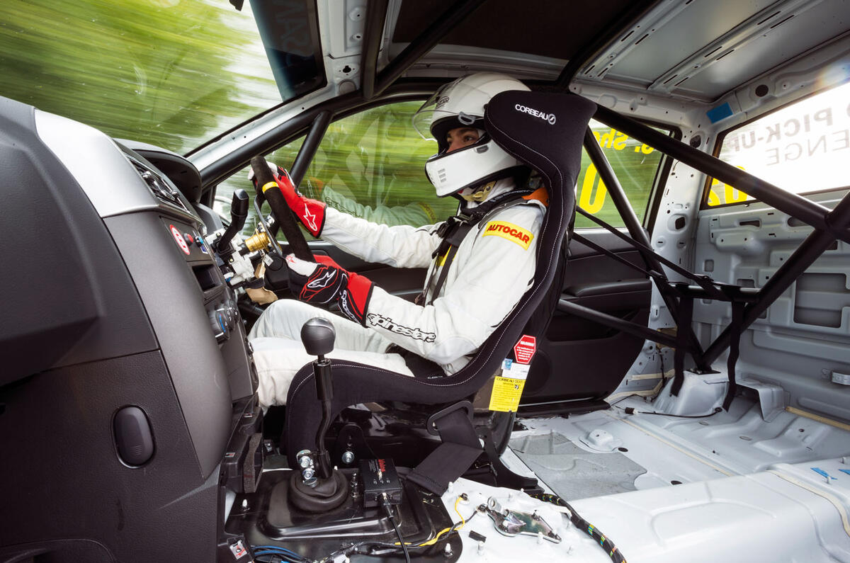 Taking a Ssangyong Musso racer round Britain's Nurburgring | Autocar