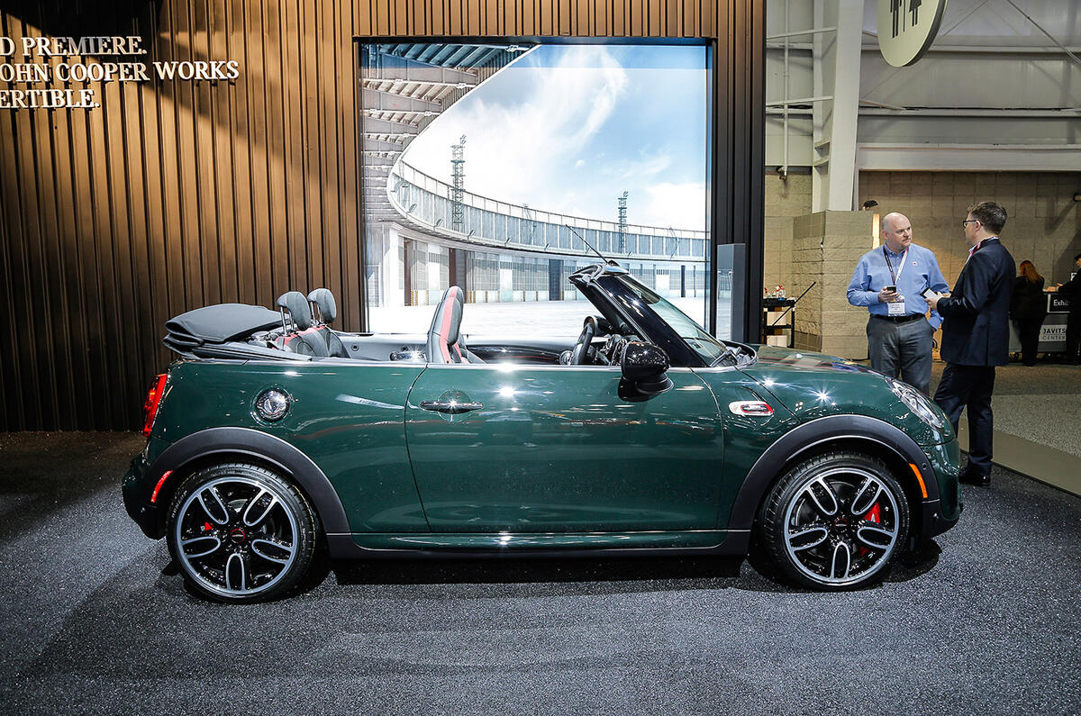 Mini John Cooper Works Convertible unveiled | Autocar