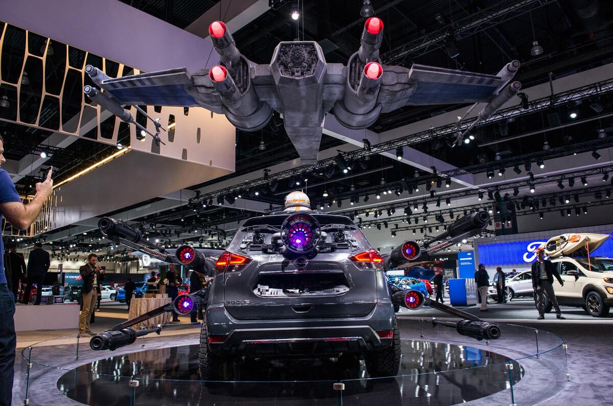 Nissan showcases six Star Wars-themed concept cars | Autocar