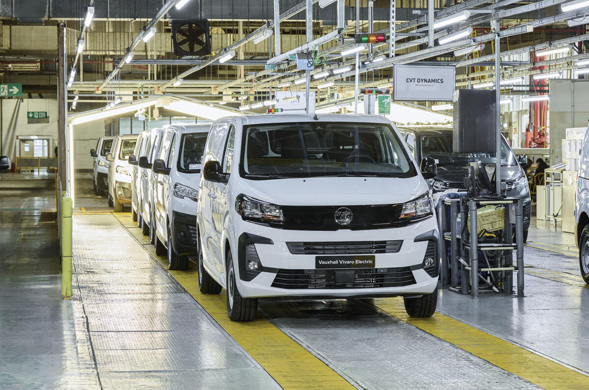 Stellantis's Luton plant to produce electric vans from early 2025 | Autocar