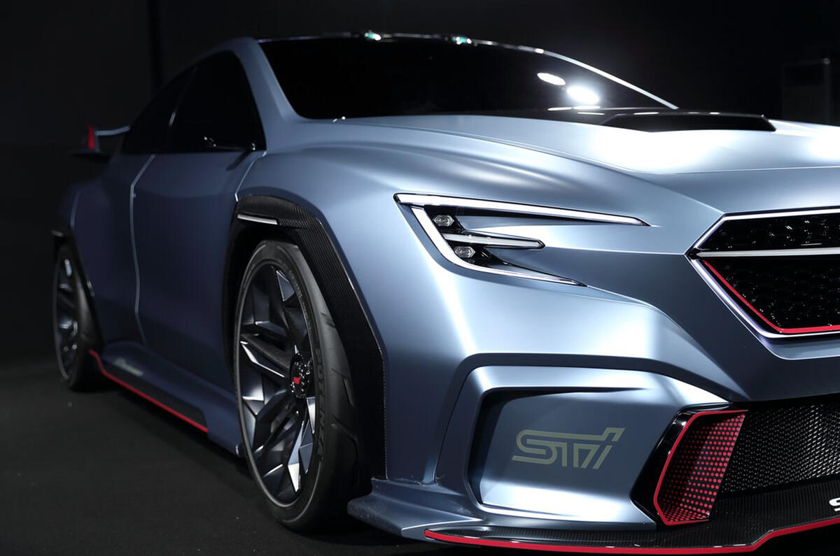 Subaru Viziv Performance STI concept shown at Tokyo Auto Salon | Autocar