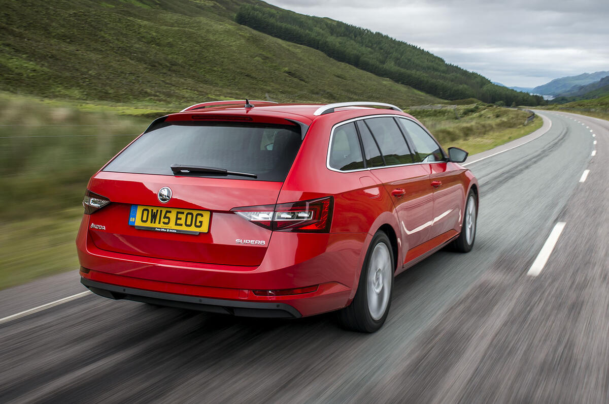2015 Skoda Superb Estate 1.6 TDI SE UK first drive | Autocar