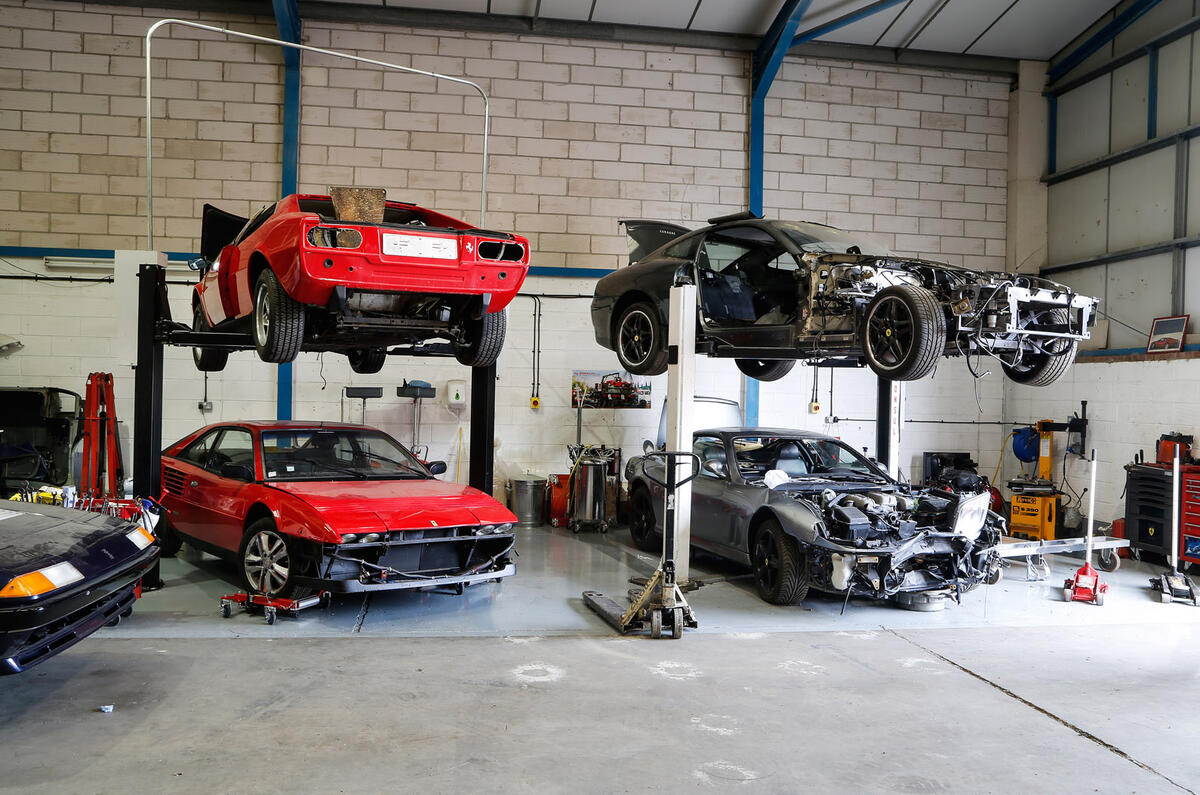 The supercar graveyard: where Ferraris and Lamborghinis go to die | Autocar