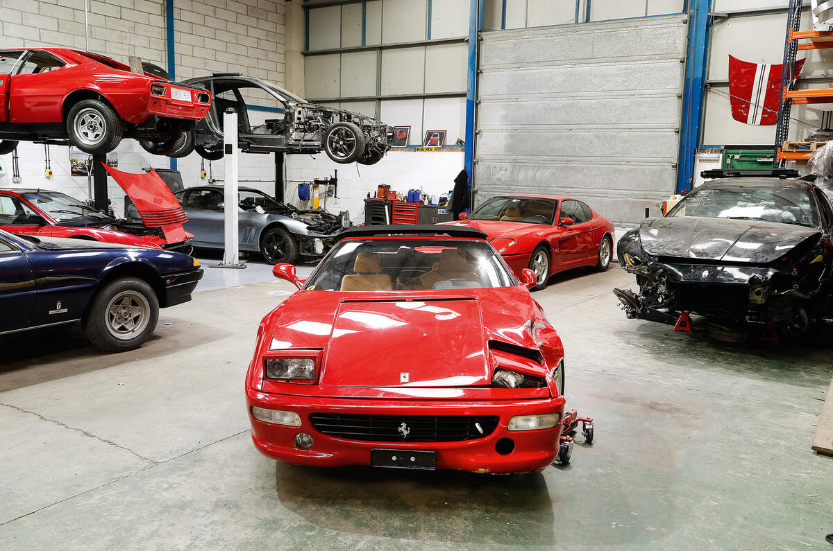 The supercar graveyard: where Ferraris and Lamborghinis go to die | Autocar