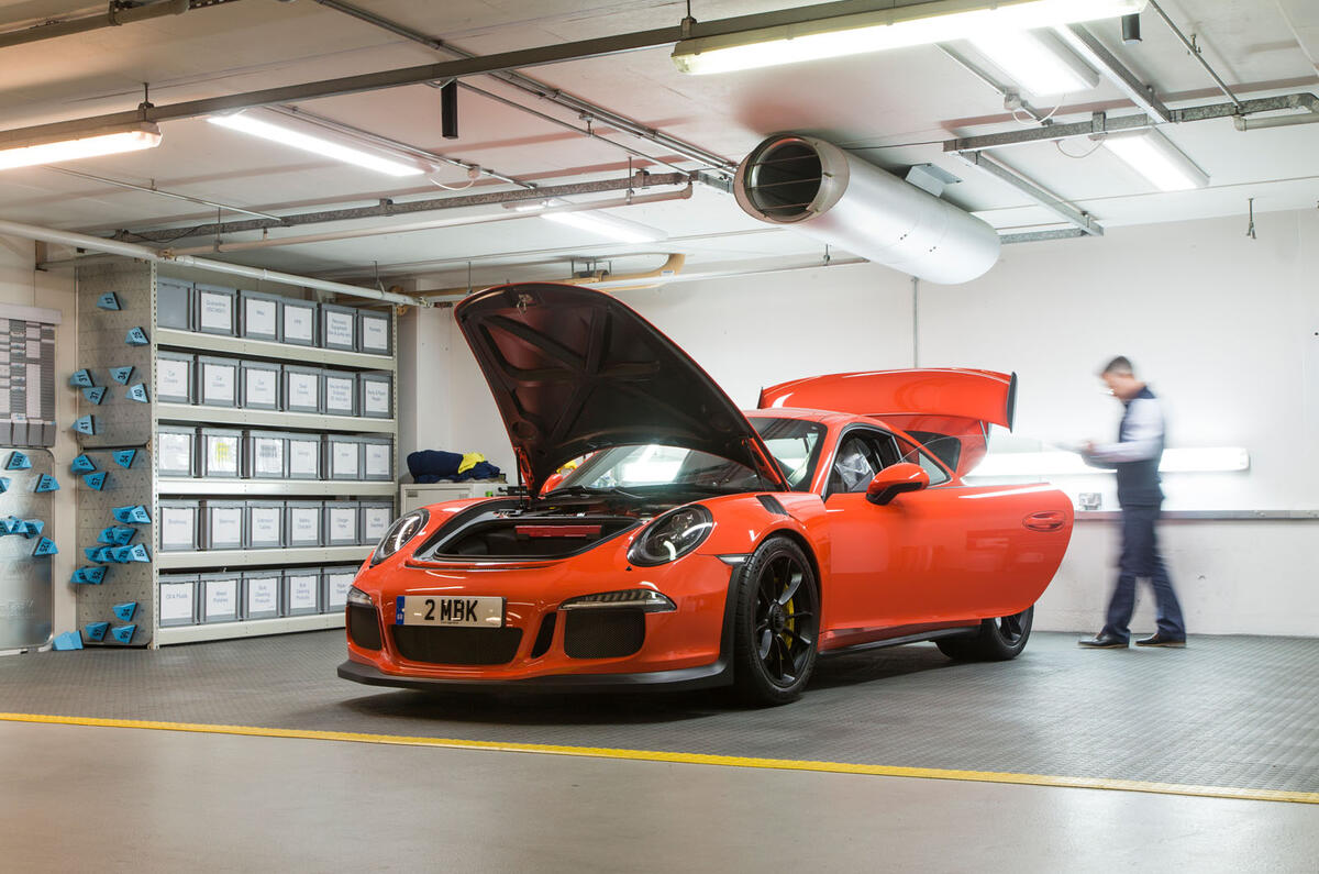 Super Car Garage Inside