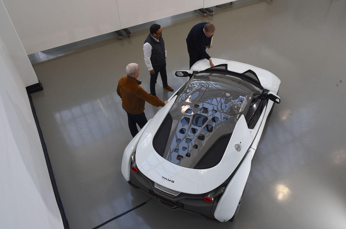 Insight: Tamo's first sports car, the Racemo | Autocar