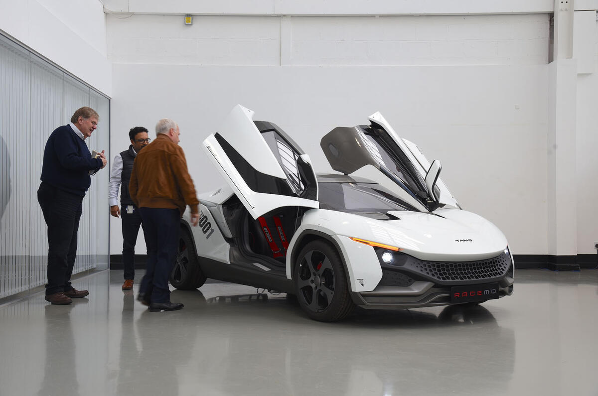 Insight: Tamo's first sports car, the Racemo | Autocar