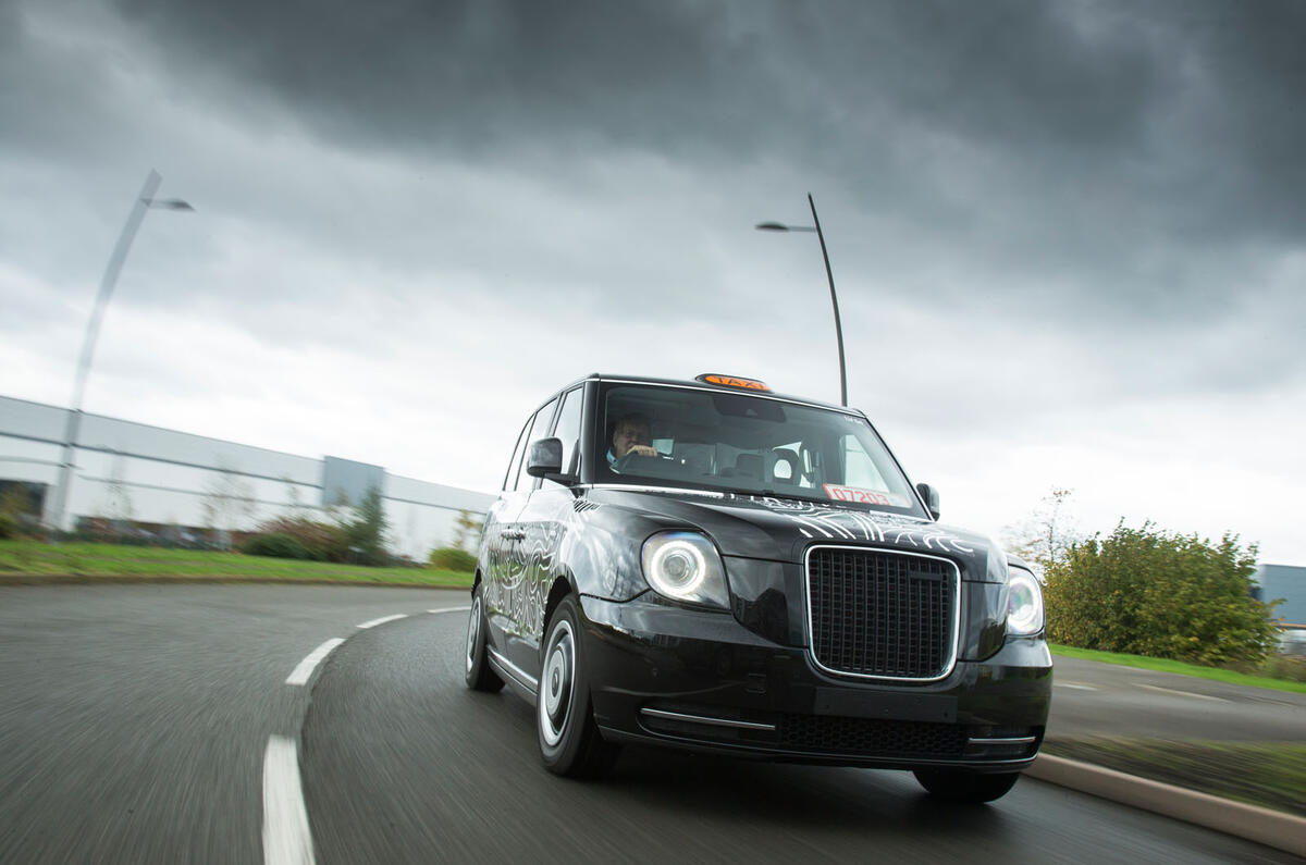 Behind the wheel of the LEVC TX Taxi | Autocar