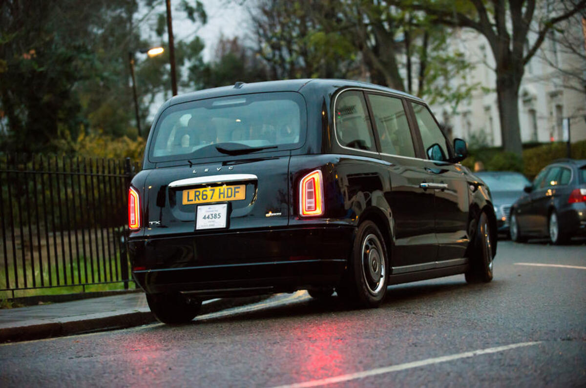 Electric LEVC TX taxi launched in Germany as company plans global ...